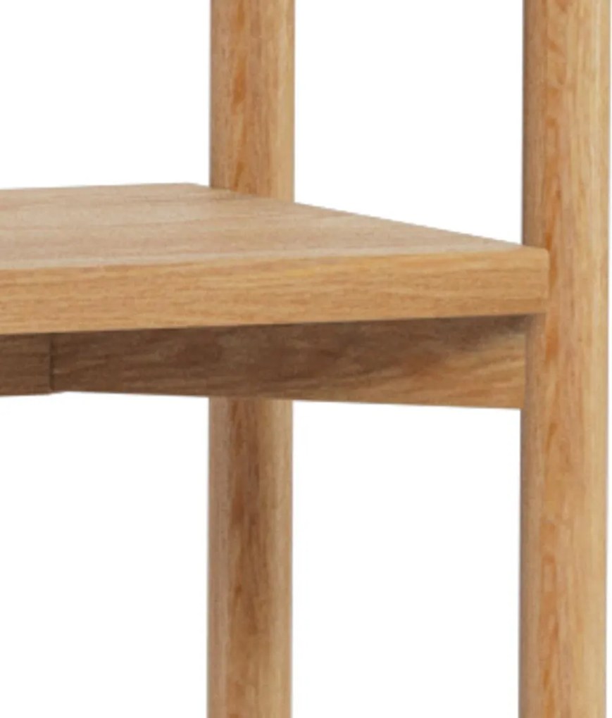 ACTONA Knihovna BRAIDWOOD dub 86x30x160 cm