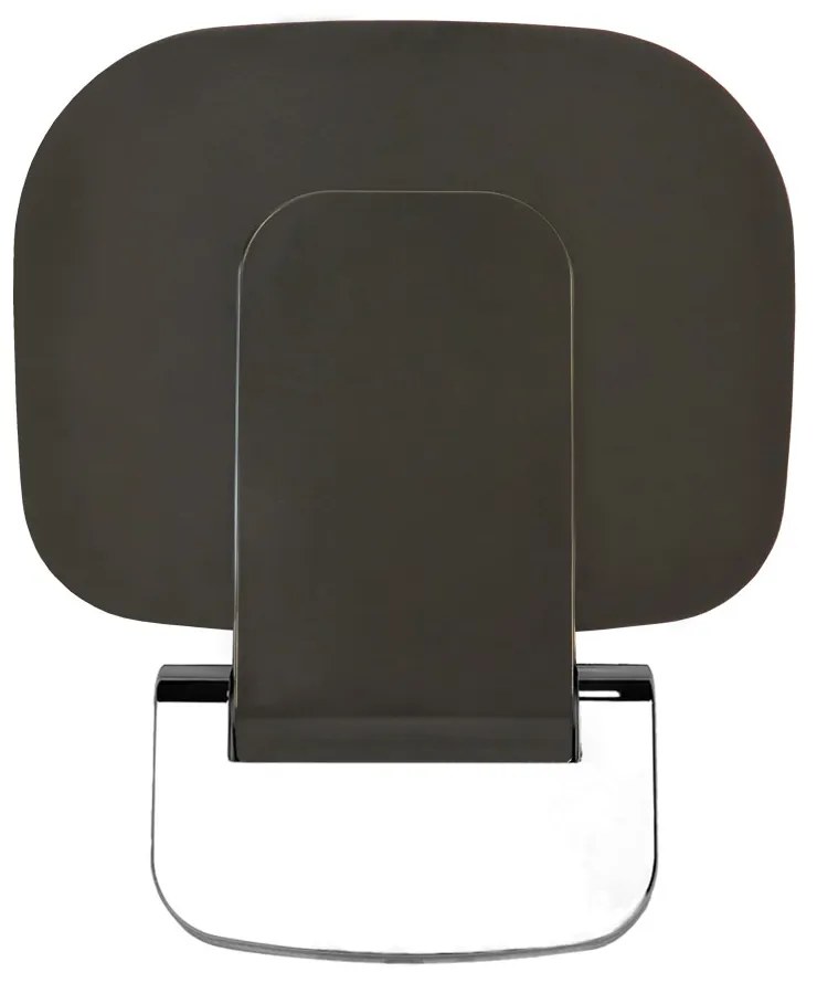 Mereo Mereo, Sedátko do sprchy, duroplast, černé, CSS121B