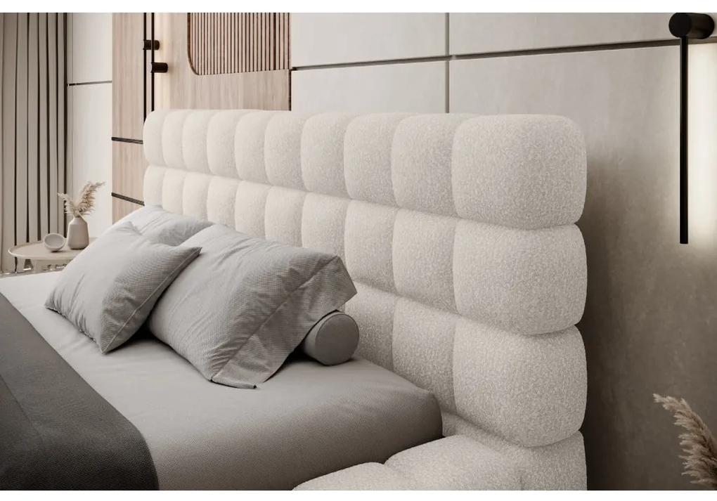 Eltap Čalouněná postel Dizzle Materiál a barva potahu: Royal 01 - bílá, Rozměry (cm): 180x200