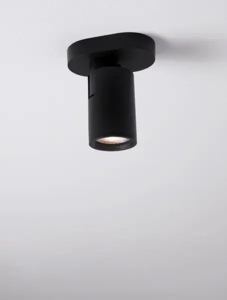 Minimalistické bodové svítidlo Esto Černá