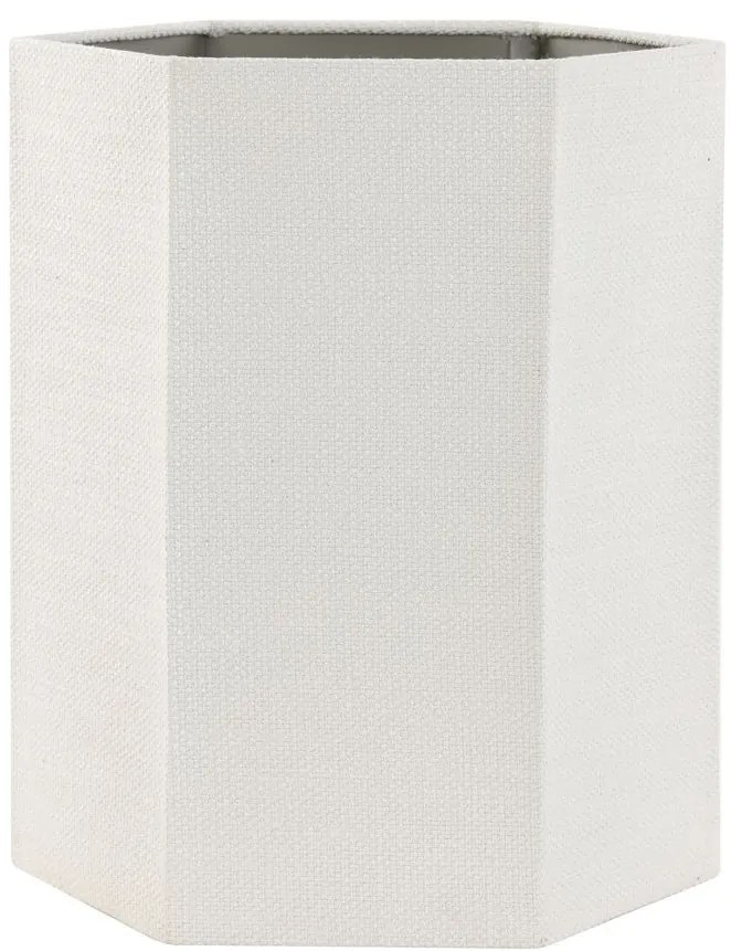 Krémové hexagonální stínidlo na lampu Savernu - 35*35*42cm/ E27