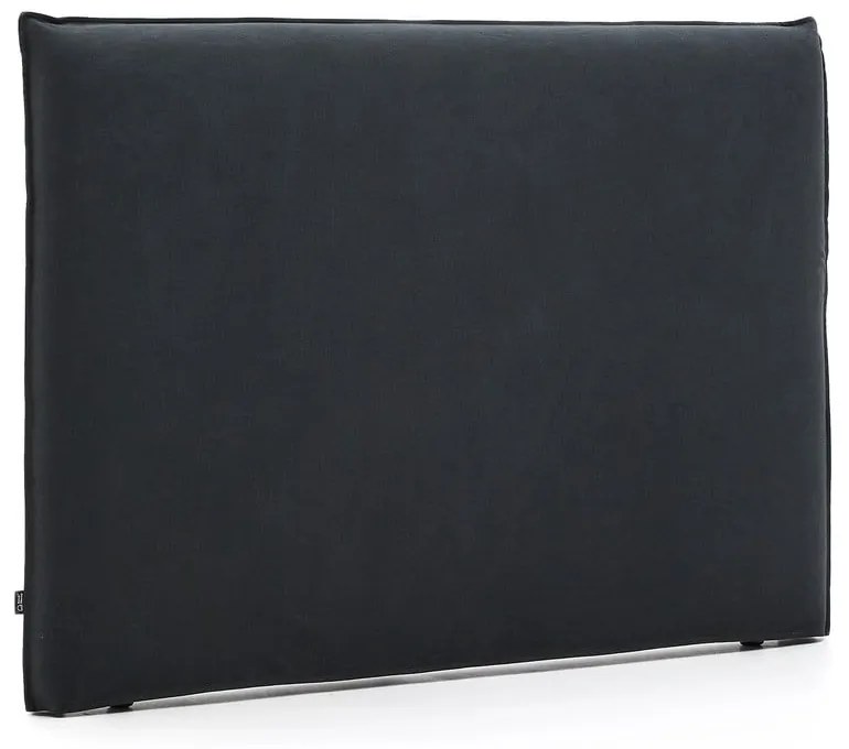 Antracitové čalouněné čelo postele 180x118 cm Jaira – Kave Home