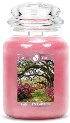 Goose Creek Candle svíčka Jižní zahrady - Southern Gardens, 680 g