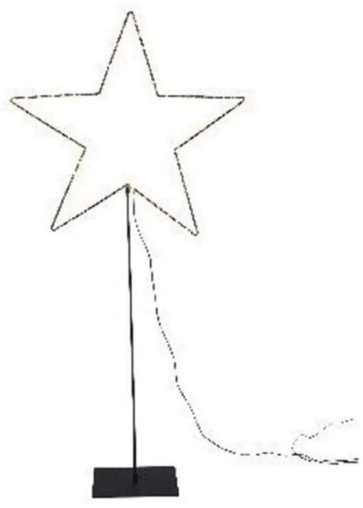 Star trading Drátěný svícen hvězda 80x LED 100 cm