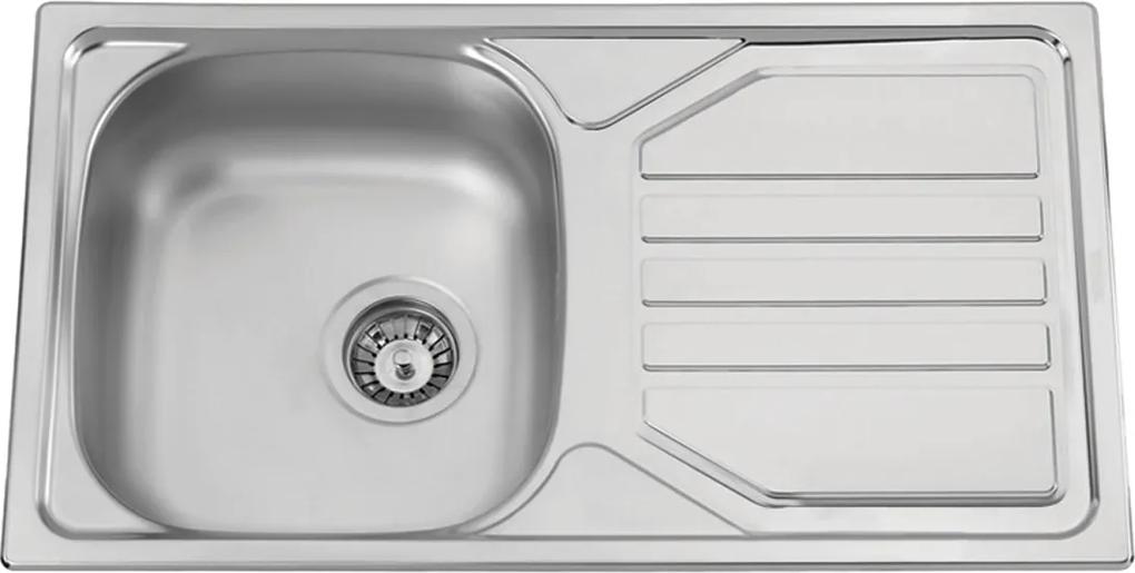 Sinks nerezový dřez OKIO 780 V texturovaný