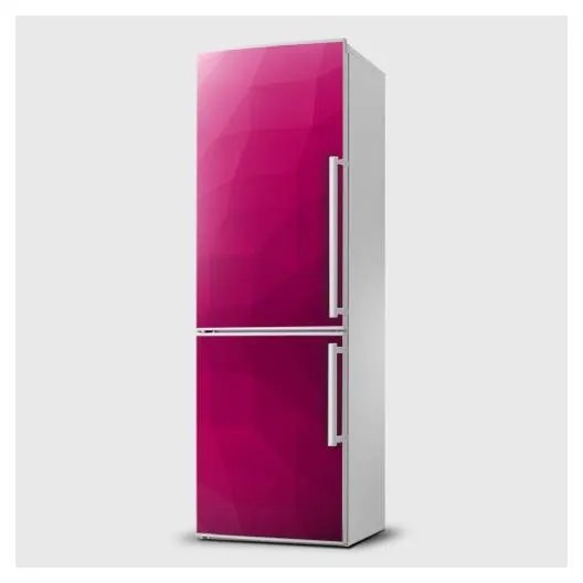 E-shop24, Pi51SL248, Rozměr 65x180 cm, Fototapeta samolepící na lednice - Růžová