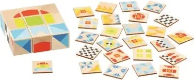 GOKI Puzzle hra Kubus II / od 3 let