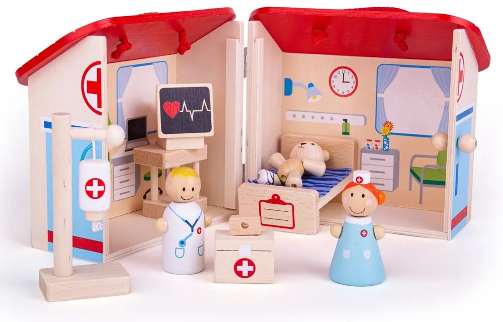Bigjigs Toys Medvědí nemocnice