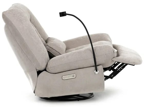 Autronic TV křeslo s elektrickým polohováním TV-7089 LAN2 Barva potahu: Lanýžová
