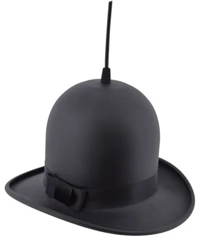 Černé závěsné svítidlo Homemania Woman Hat, ⌀ 28 cm