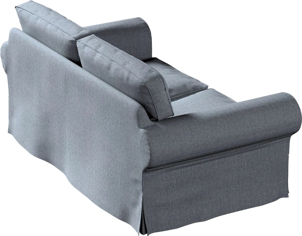 Potah na pohovku IKEA Ektorp 2-místná rozkládací NOVÝ MODEL 2012 barva šedá látka pletený vzor