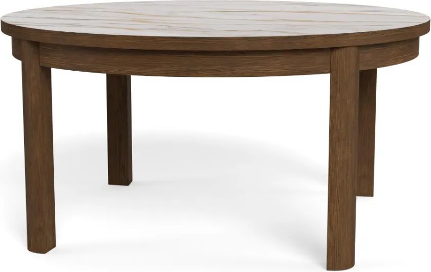Konferenční stolek Southampton 90 cm béžový/kouřový dub