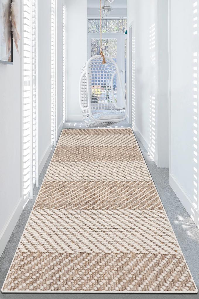 Conceptum Hypnose Kusový koberec Tresse Corde Djt, Vícebarevná Rozměr koberce: 100 x 300 cm