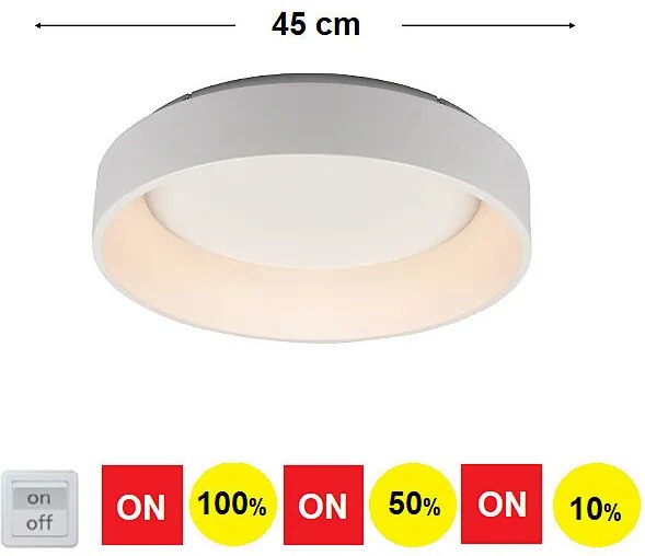 ACA Lighting Apostolidis Apollo ACA_BR81LEDC45WHD