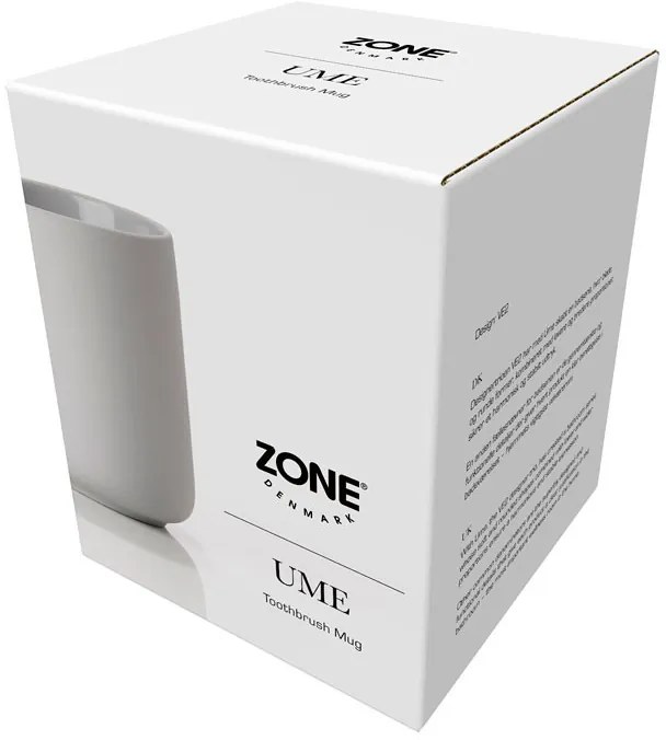 Zone Denmark Kelímek na zubní kartáček Ume Soft Grey
