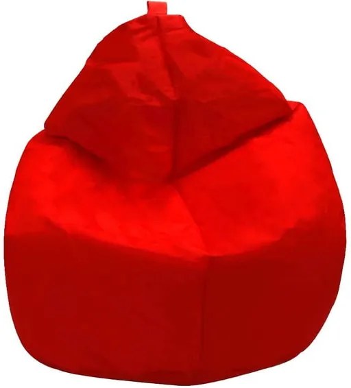 Červený sedací vak Evergreen House Droplet