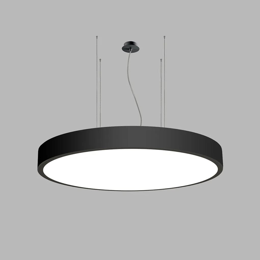 Závěsné kruhové svítidlo Mono Barva: Černá, Průměr: 1000 mm, Stmívání: Stmívatelné Zigbee Tunable White