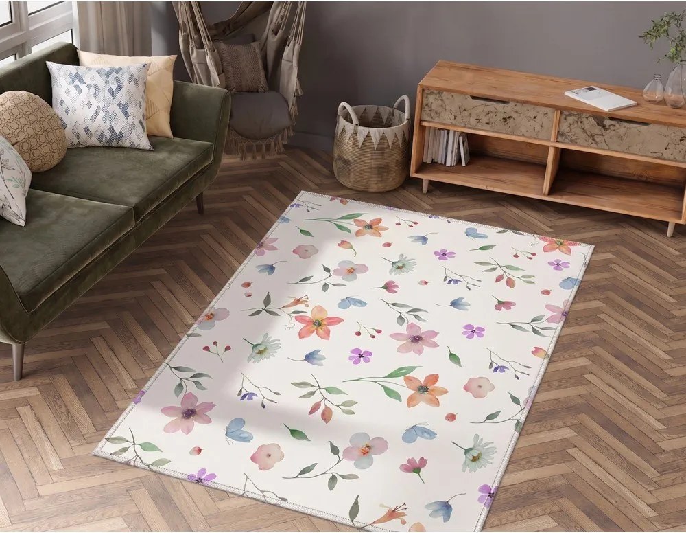 Pratelný běhoun 80x200 cm Floral – Vitaus