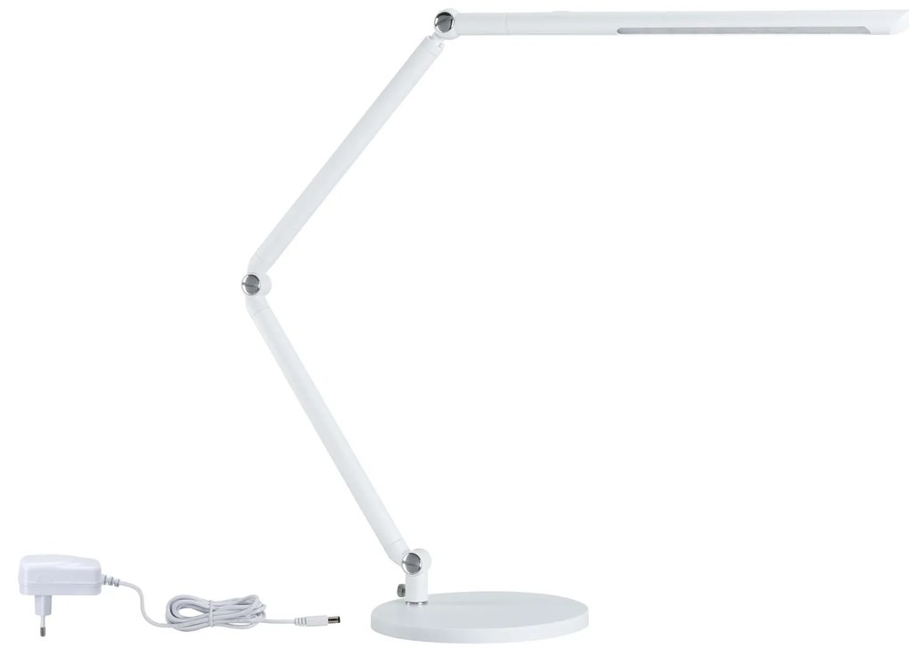 Paulmann FlexBar bílá LED stolní lampa, 10,6W LED, 3000-6500K výška 67cm