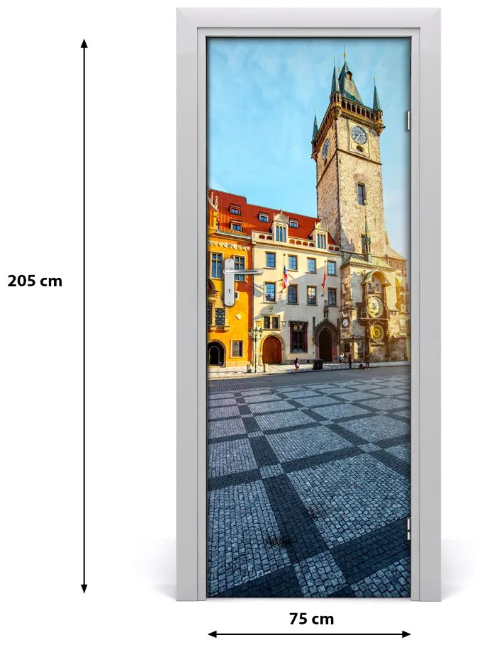 Fototapeta samolepící na dveře Praha 75x205 cm