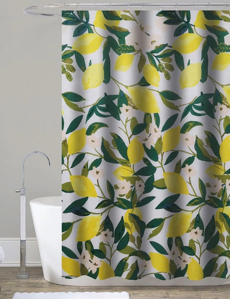 Gedy Gedy, LEMON sprchový závěs 180x200cm, polyester, 1360