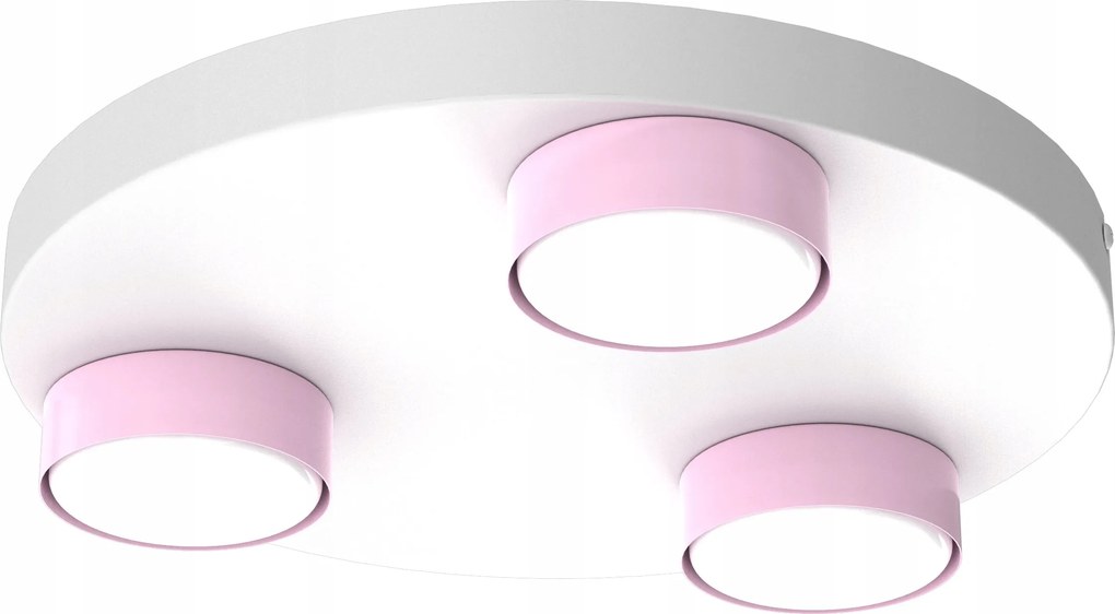 3-BODOVÁ Stropní Led Lampa Stropní Svítidlo Kolem Pastelů