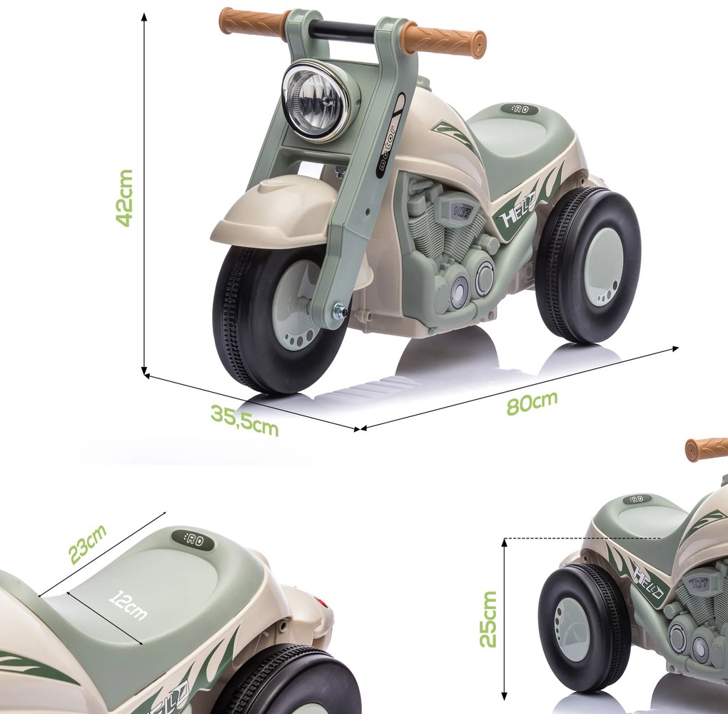 AIYAPLAY autíčko se skluzavkou, autíčko s hudbou, dětské autíčko, dětské autíčko s bublinami pro děti od 2 do 5 let, max. nosnost 30 kg krémově bílé …