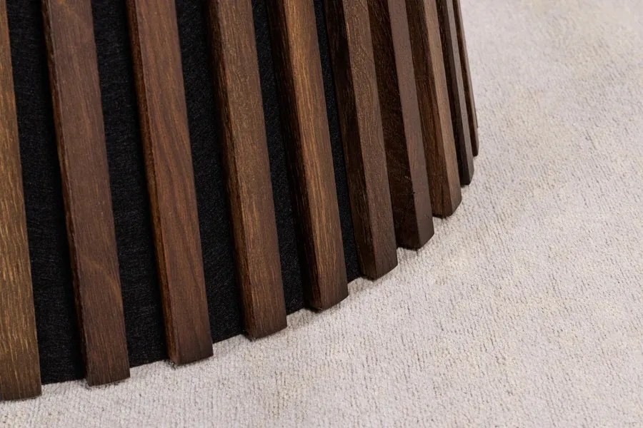 Designový jídelní stůl Wadeline 140 cm tmavý dub