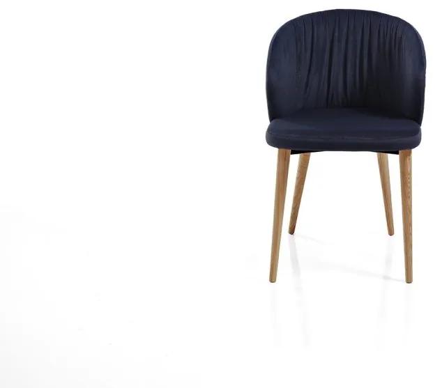 Max Home Ergonomická moderní židle Maya vzorník tkaniny: crystal 03, nohy: dřevěné termojasan