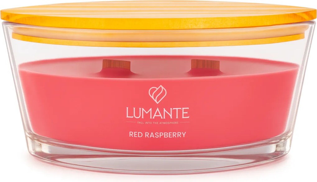 LUMANTE Loď s dřevěným knotem Red Rasberry 423 g