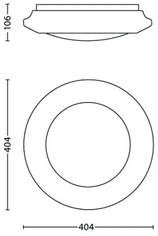 Philips 33365/31/17 - LED Stropní svítidlo LED/20W/230V 4000K