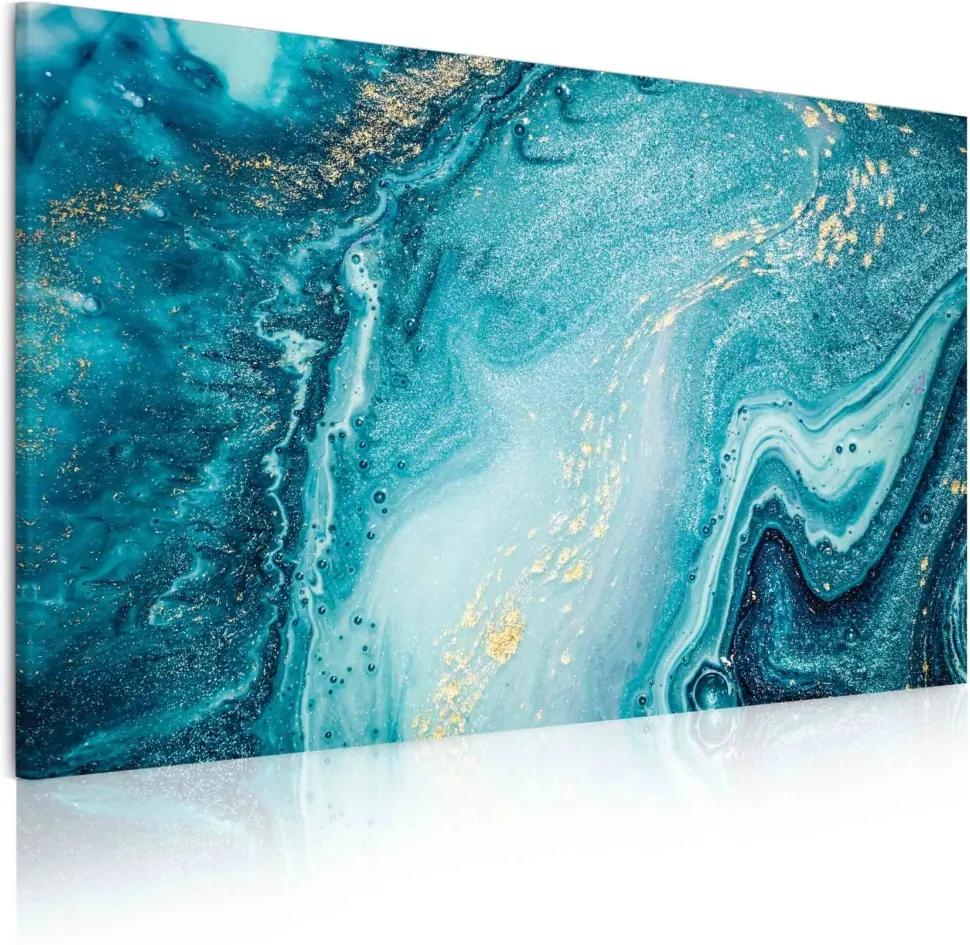 Malvis Malvis Obraz modrá abstrakce  90x60 cm