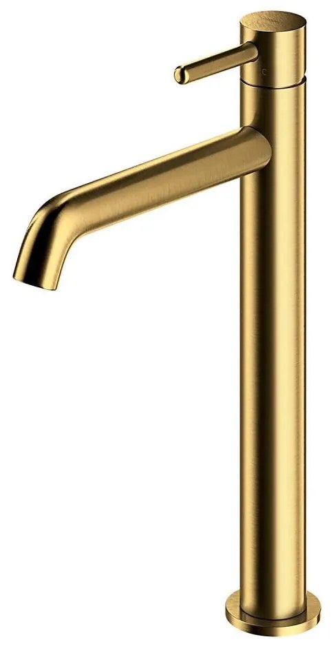 OMNIRES Y1212GLB - Umyvadlová baterie Y 30,8 cm broušená zlatá Y1212GLB