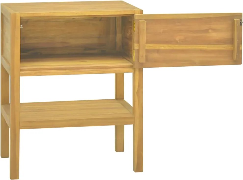Koupelnová skříňka 60 x 40 x 75 cm masivní teakové dřevo 338249