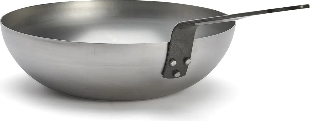 Ocelová pánev WOK de Buyer MINERAL B P.28cm