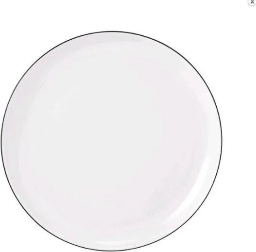 XXXLutz SNÍDAŇOVÝ TALÍŘ Lido Black Line 20 cm Seltmann Weiden - Dezertní talíře - 0031230156