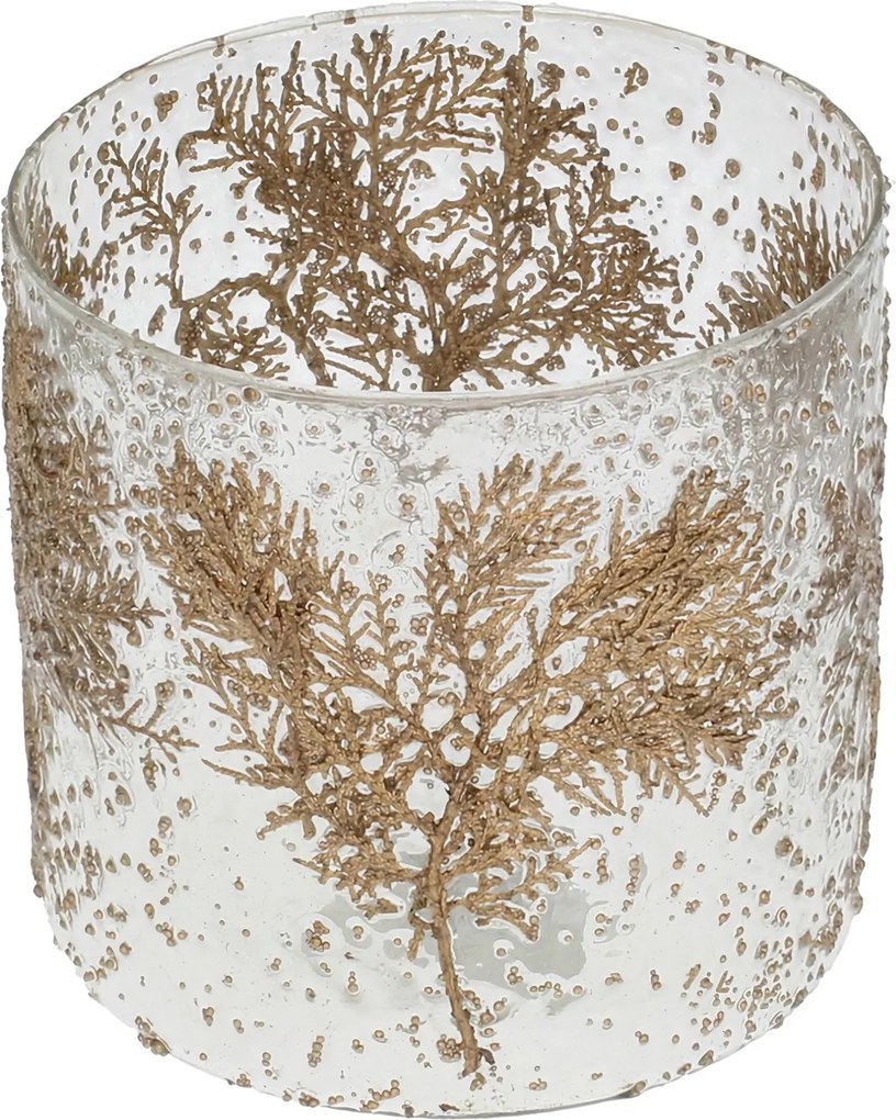 Svícen Twig II ⌀15cm gold