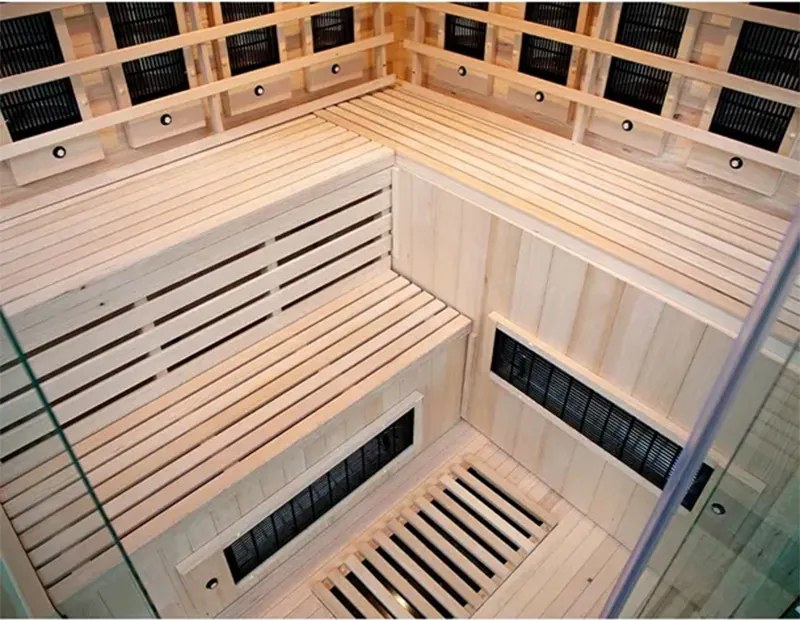 BPS-koupelny Infrasauna Relax HYD-3945 180x180, 5-6 osob