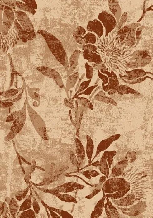 Kusový koberec Floris světle hnědý 200 x 300 cm