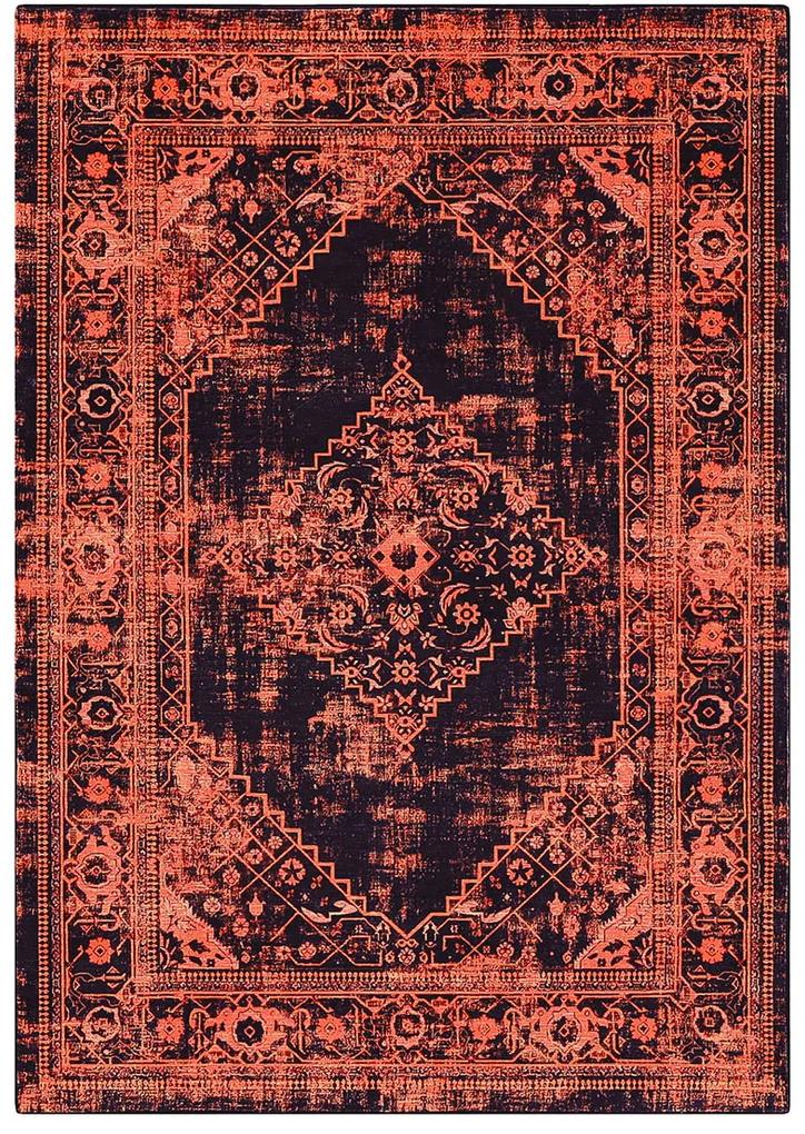 Koberce Breno Kusový koberec FIESTA 4301 Red, Červená, Vícebarevné, 120 x 170 cm