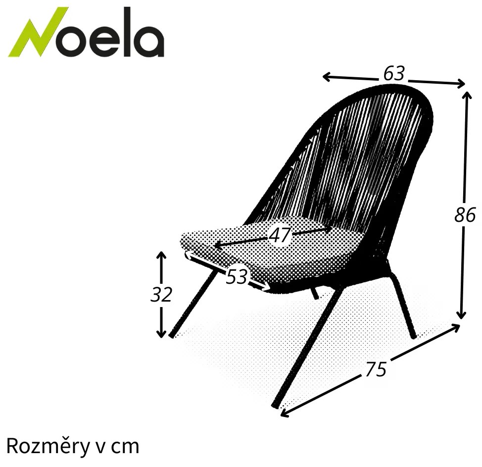 Noela Zahradní křeslo Selection North