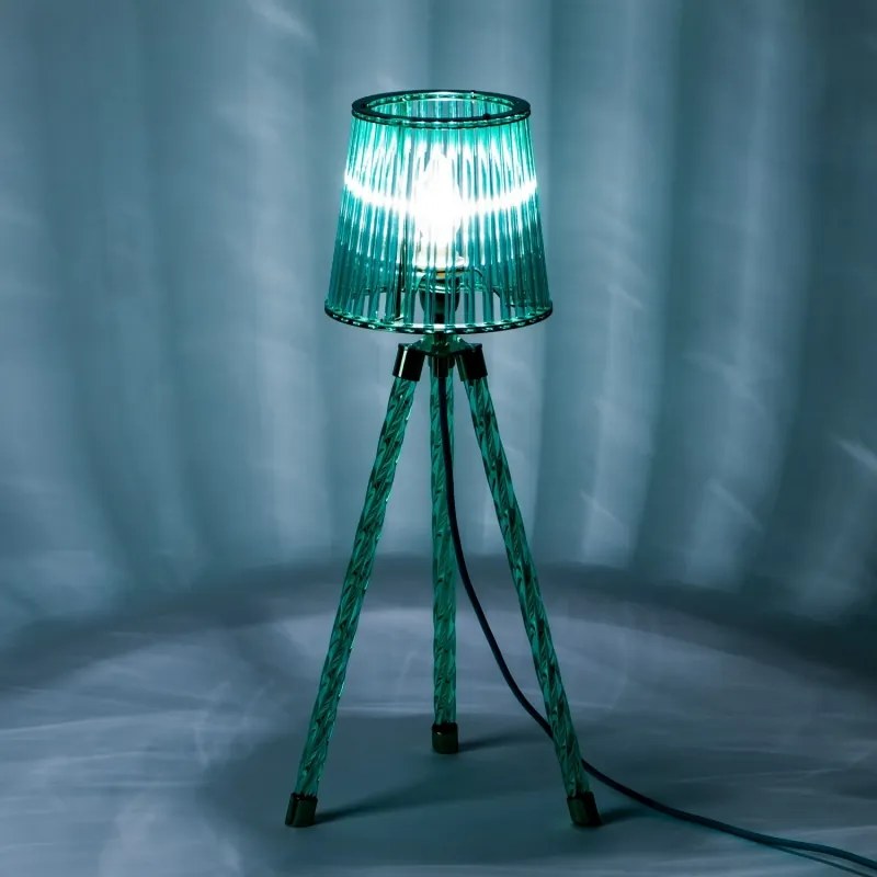 Moderní stolní lampa HOOPS 04-TL-NI1201-CG - ARTGLASS