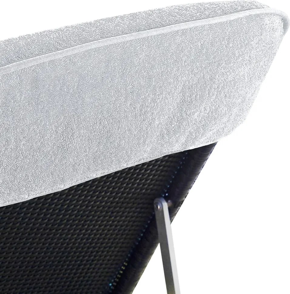 Plážové osušky 6 ks bílé 60 x 135 cm textil 400 GSM 3157051