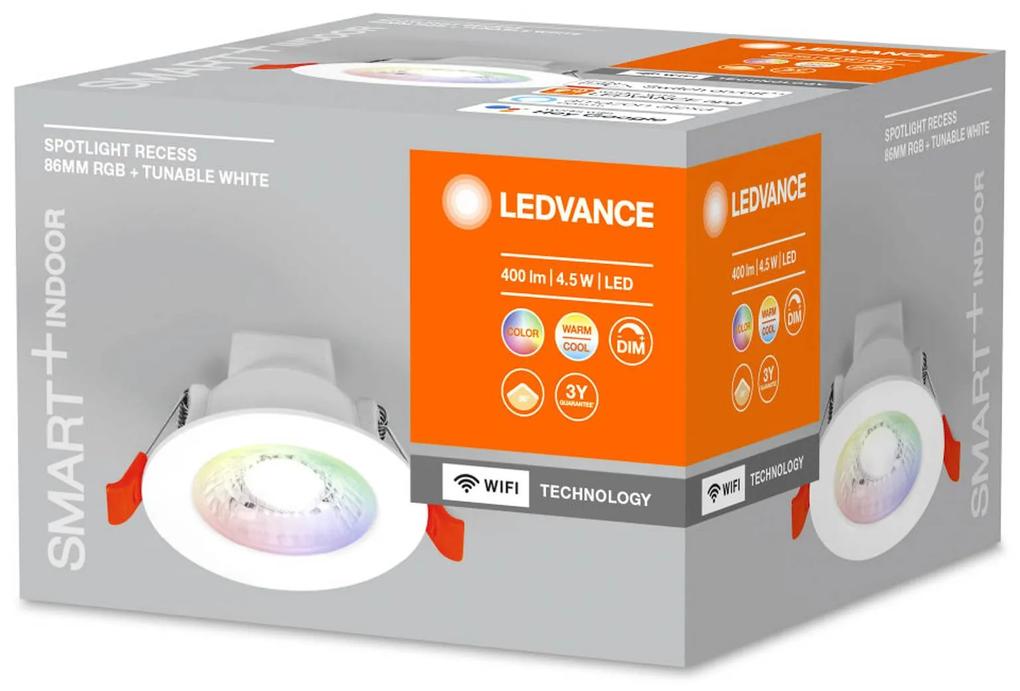 LEDVANCE SMART+ WiFi Spot LED vestavné bodové svítidlo, 36°