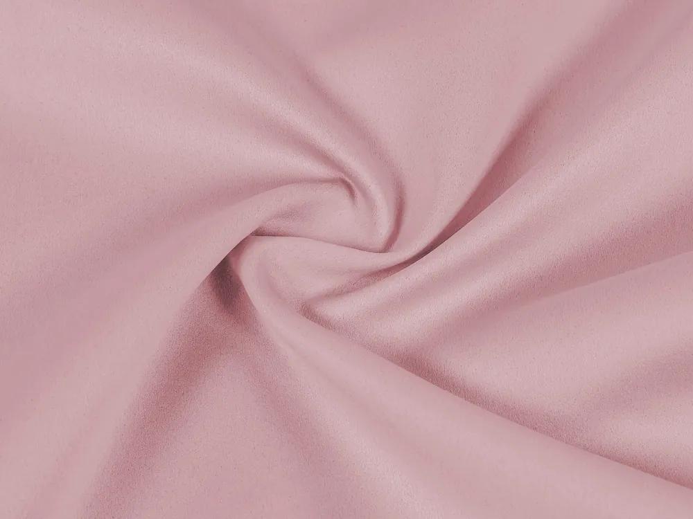Biante Dekorační čtvercový ubrus BKS-413 Pudrově růžový 120x120 cm