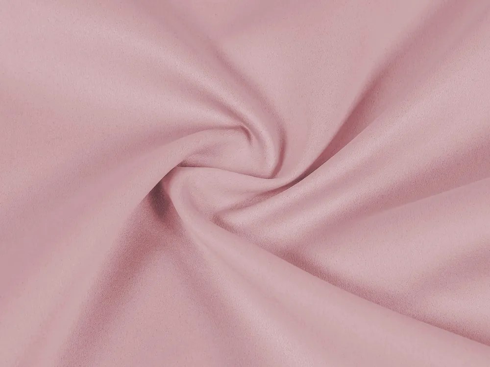 Biante Dekorační oválný ubrus BKS-413 Pudrově růžový 120x140 cm