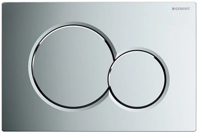 Geberit Sigma01 - Ovládací tlačítko SIGMA01, lesklý chrom 115.770.21.5