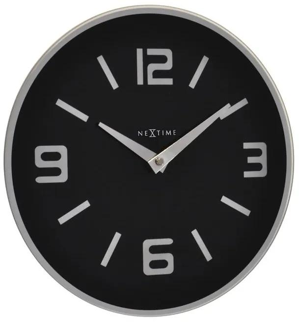 Designové nástěnné hodiny 8148zw Nextime Shuwan 43cm
