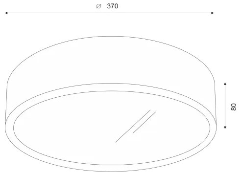 Brilagi - LED Stropní svítidlo CARVALHO 2xE27/60W/230V dub třešeň pr. 37 cm