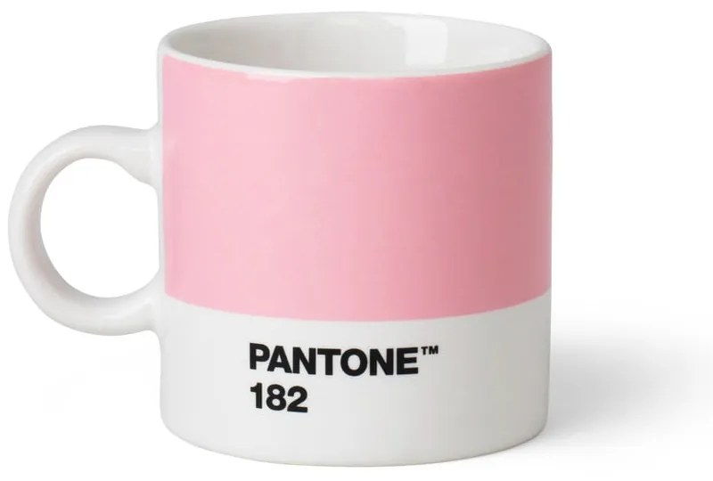 Světle růžový keramický hrnek na espresso 120 ml Espresso Light Pink 182 – Pantone